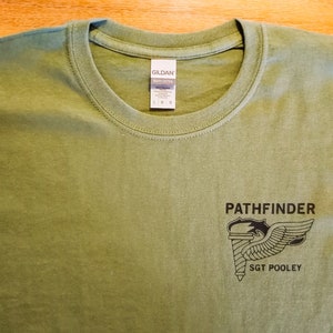 US Army Pathfinder Shirt, Custom Performance Shirt, Veteran Shirt - Etsy