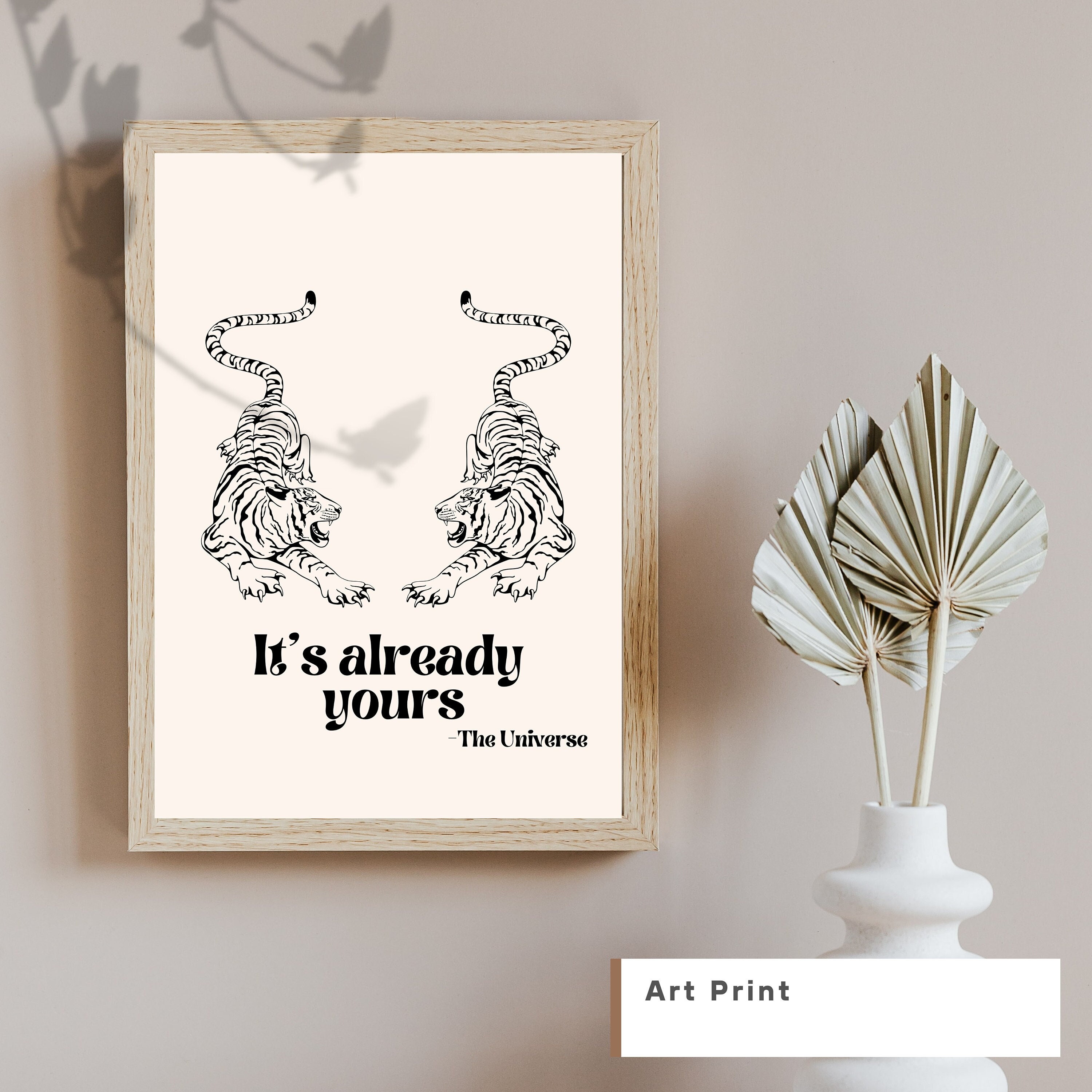 Digital Download its Already Yours Manifestation Wall Art, Poster ...