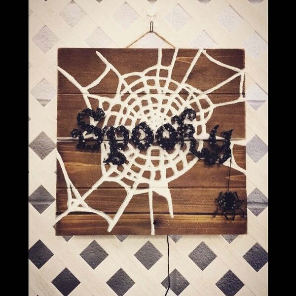 Spider String Art - Etsy