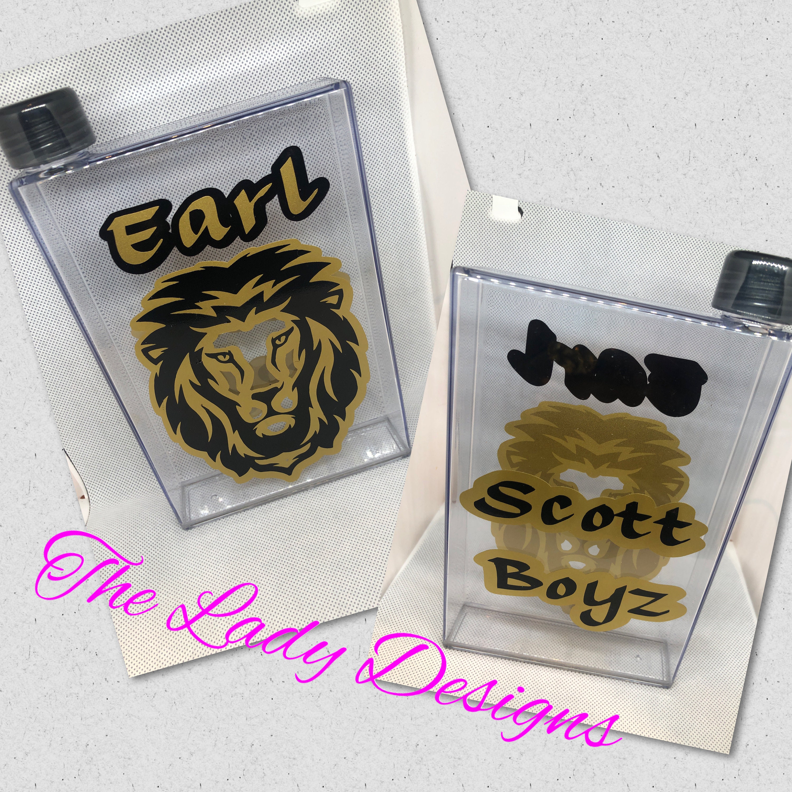 Custom Large acrylic Flask | Etsy