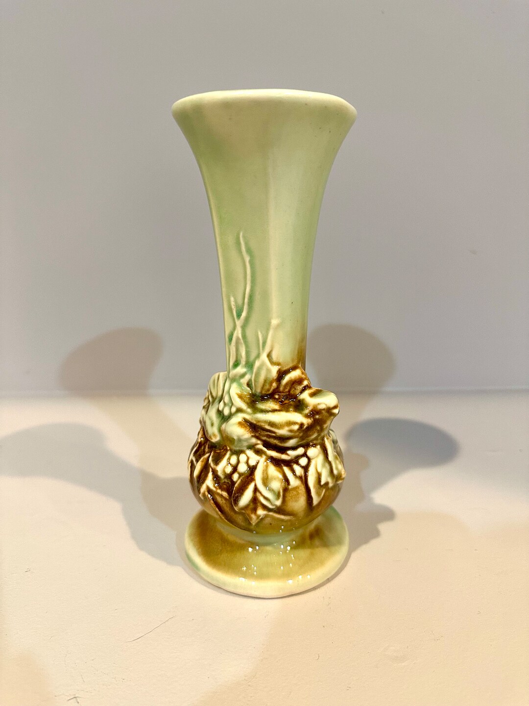 Mccoy Pottery Birds in Nest Vase - Etsy