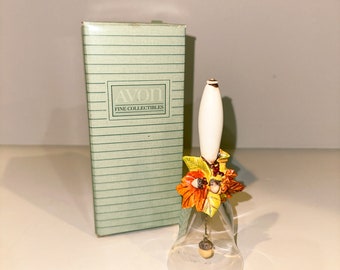 Avon Harvest Bounty Crystal Bell - Etsy