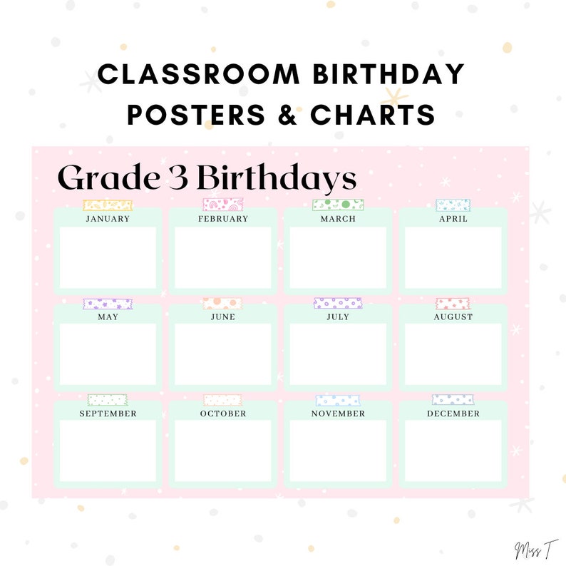 Printable & Editable Pastel Rainbow Classroom Posters and - Etsy