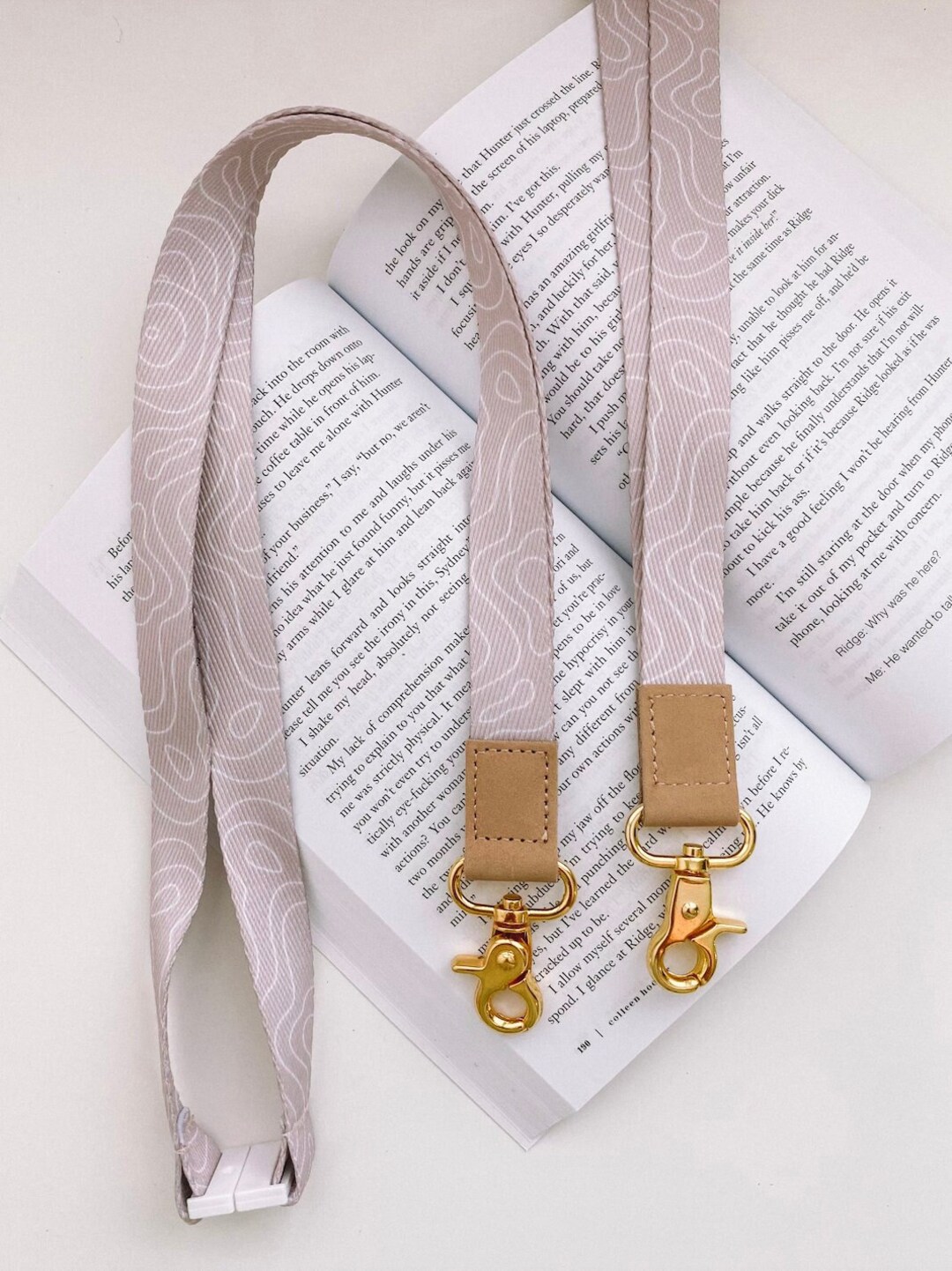 Desert Dunes Fabric Lanyard, Teacher Essential & Gift for Classroom ID ...