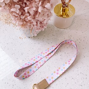 Reaching for the Stars Fabric Lanyard, Teacher Essential & Gift for ...