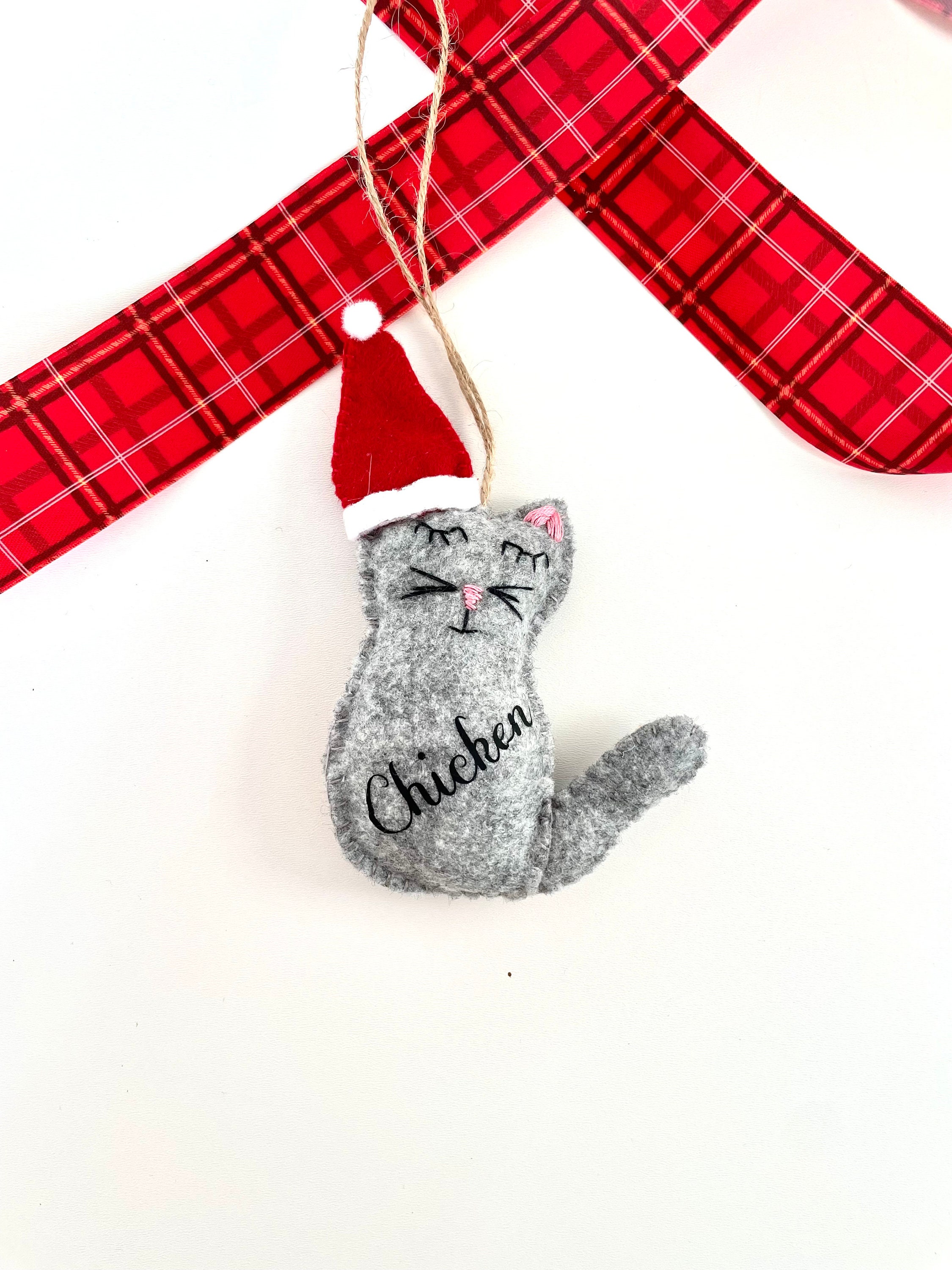 Decorazioni Natale Gatto Decorazioni Natalizie Per Gatti – Graziose ...