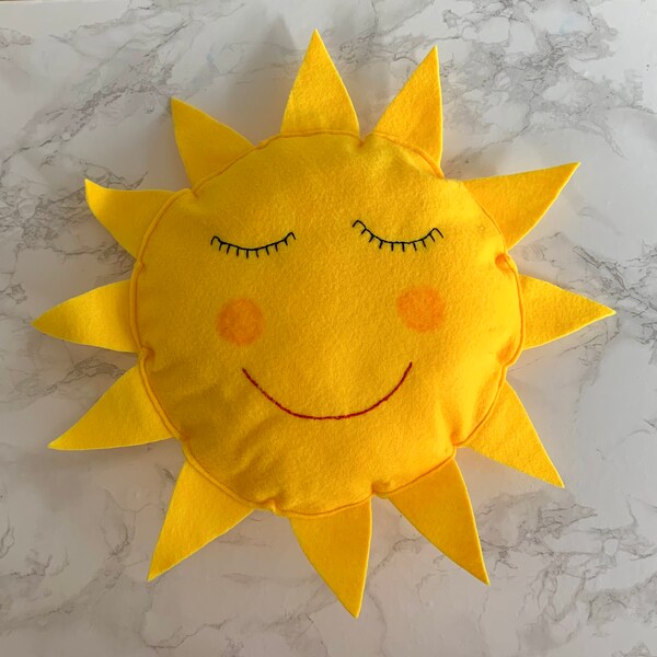 Felt Sun - Etsy