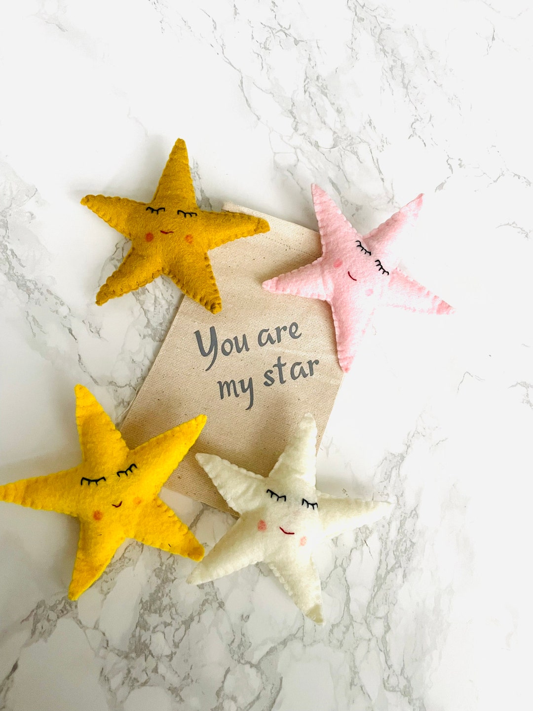 Felt Star, Star Gift, Postal Gift , Gift in Bag, You Are a Star , Your ...