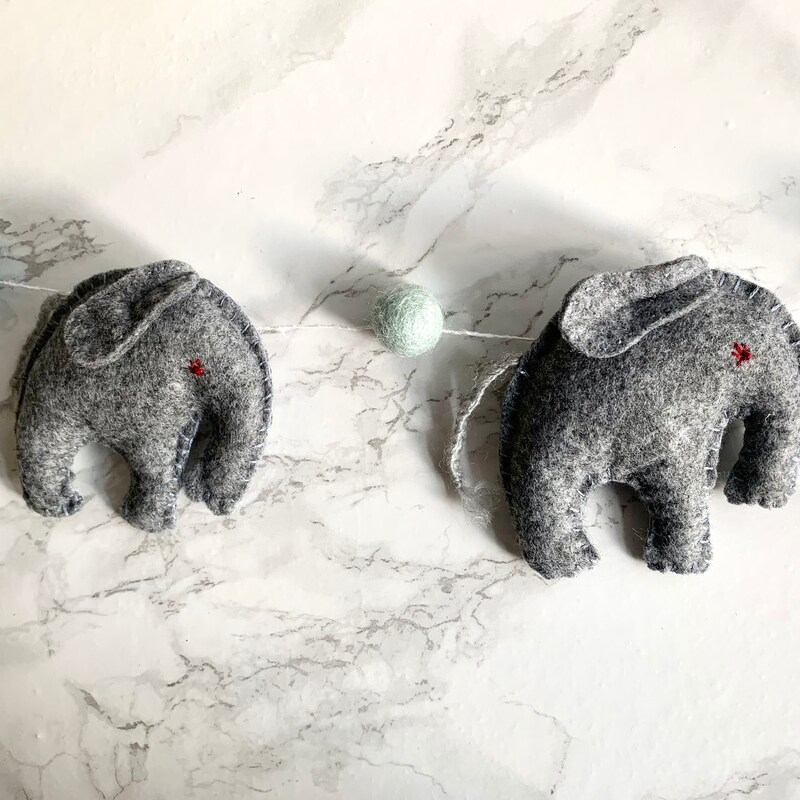Elephant Garland - Etsy