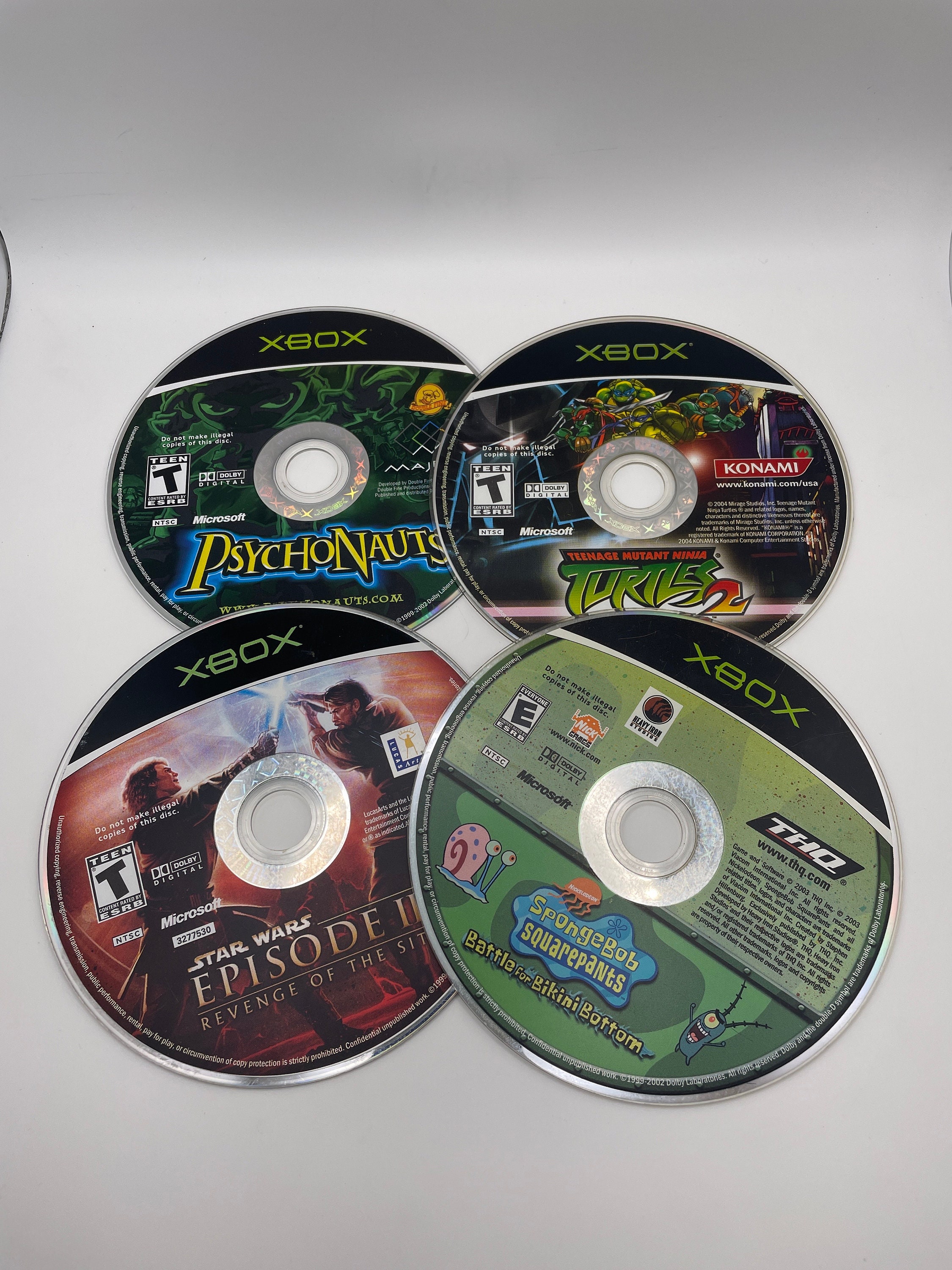 Original OG XBOX Games Loose Disc Selection - Etsy
