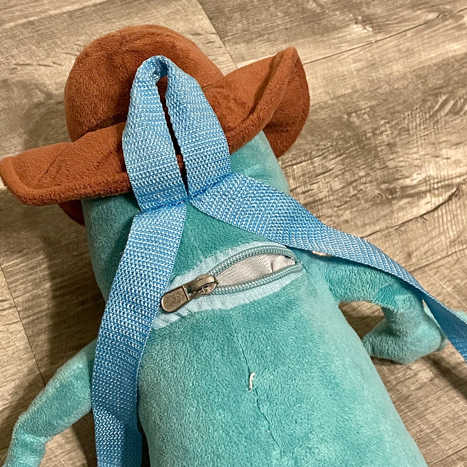 Phineas & Ferb Perry the Platypus Backpack Bag | Etsy