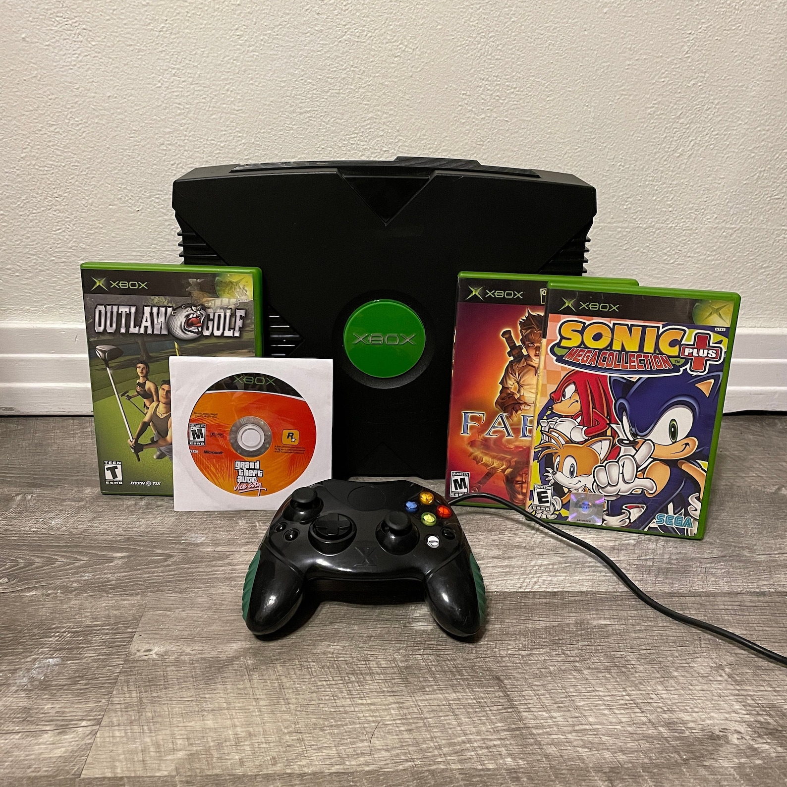 2001 Original Xbox Gaming Console Bundle with Four Games & One | Etsy