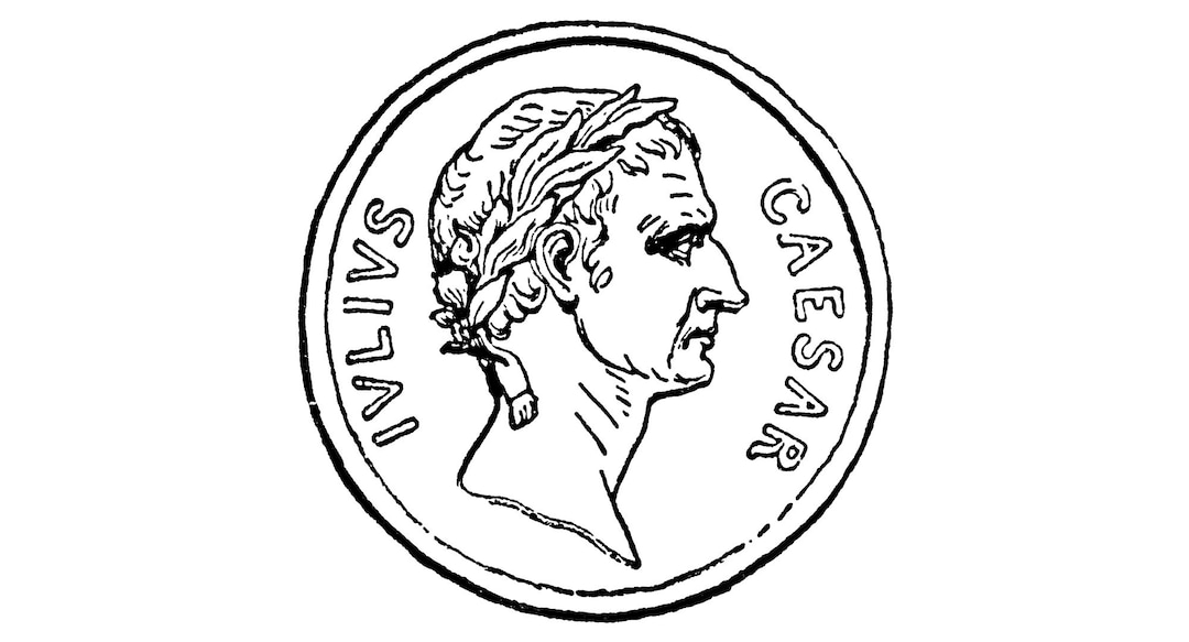 Roman Coin SVG File - Etsy