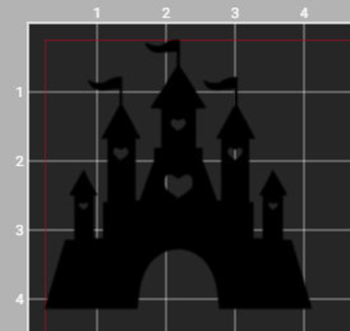 Princess Castle SVG File - Etsy