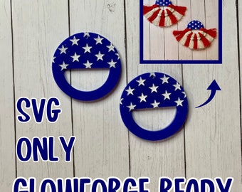 Baseball Earring File SVG for Glowforge Laser Cutter Layered - Etsy