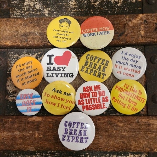 Funny Buttons - Etsy