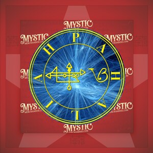 20. Pahaliah Angel Sigil - - Vinyl Sticker DECAL - Full Color - God ...