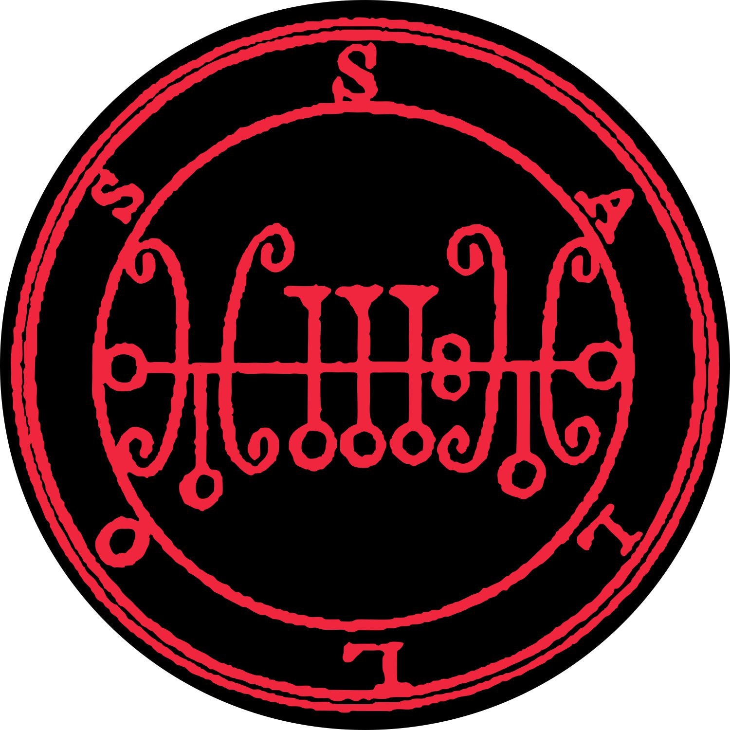 Seal of Sallos Vinyl Sticker Decal Full Color Goetia - Etsy