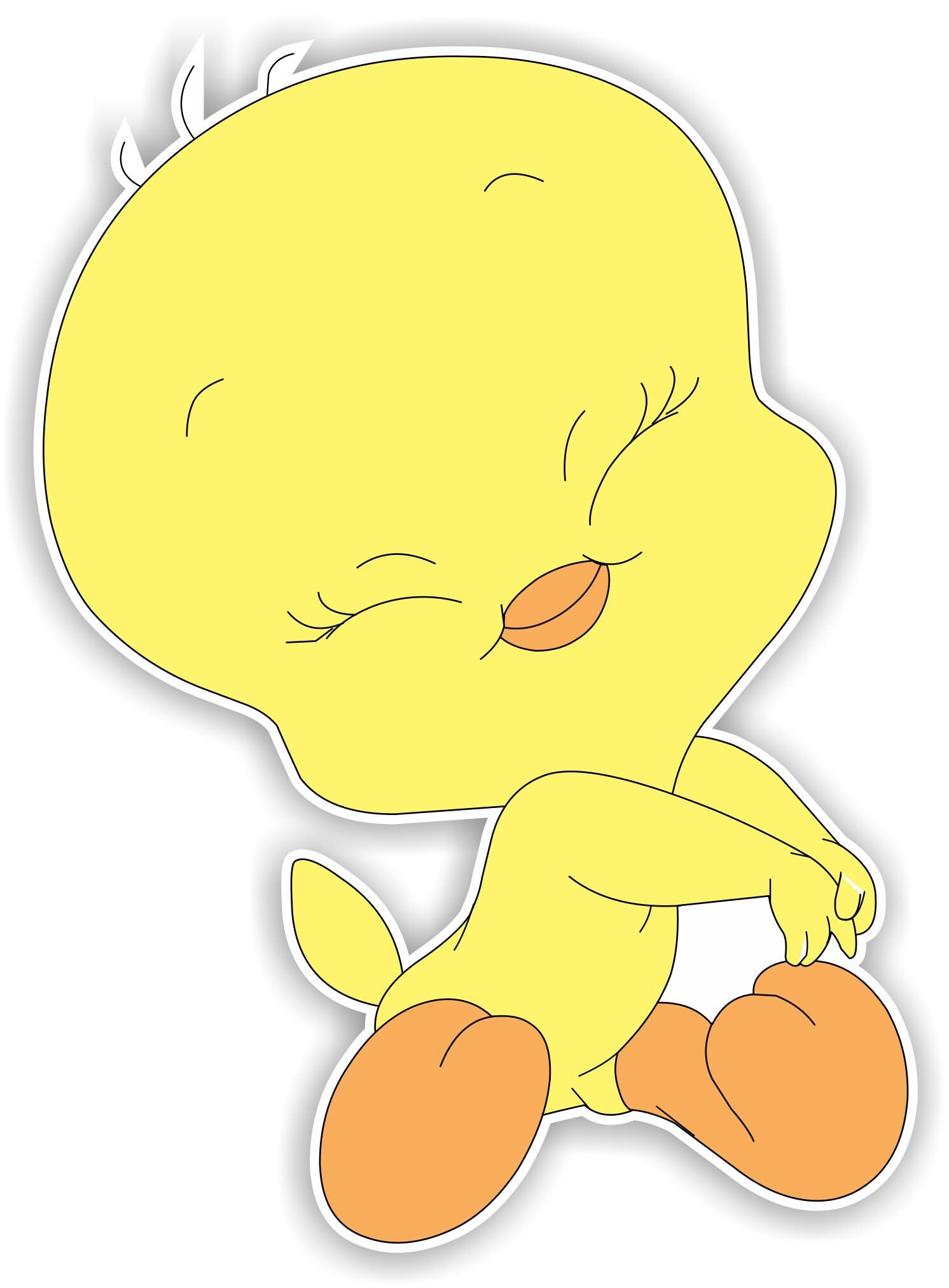 Baby Tweety Bird 002 Vinyl Sticker Decal Cad Cut looney | Etsy