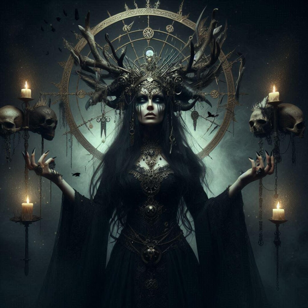 Hel - Vinyl Sticker Decal - Goddess Occult Norse Mythology - Etsy