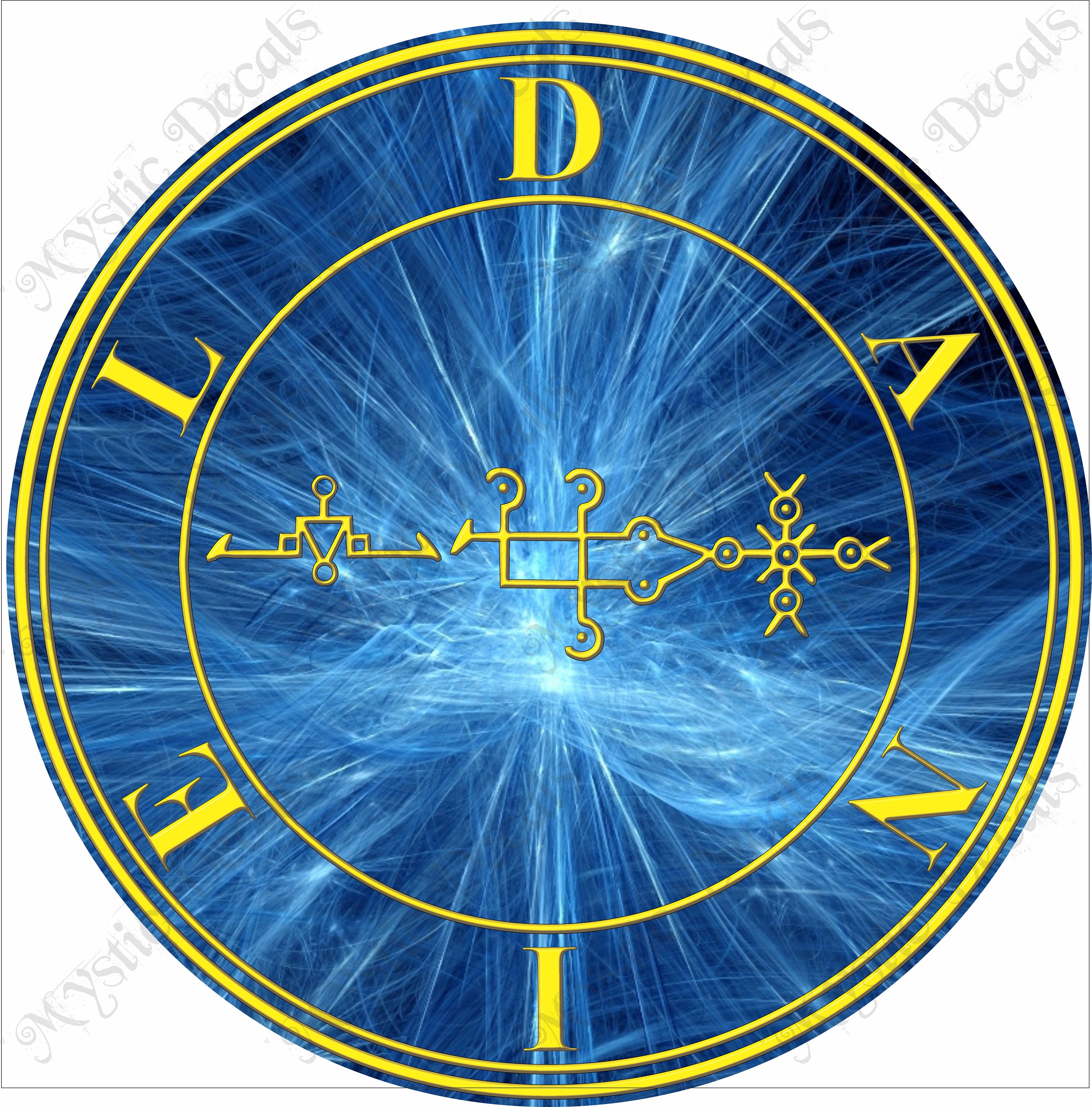 50. Daniel Angel Sigil Vinyl Sticker DECAL Full Color - Etsy