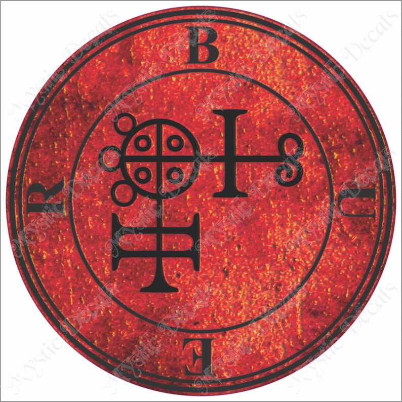 10. Seal of Buer Round Decal - Vinyl Sticker Decal - Full Color ...