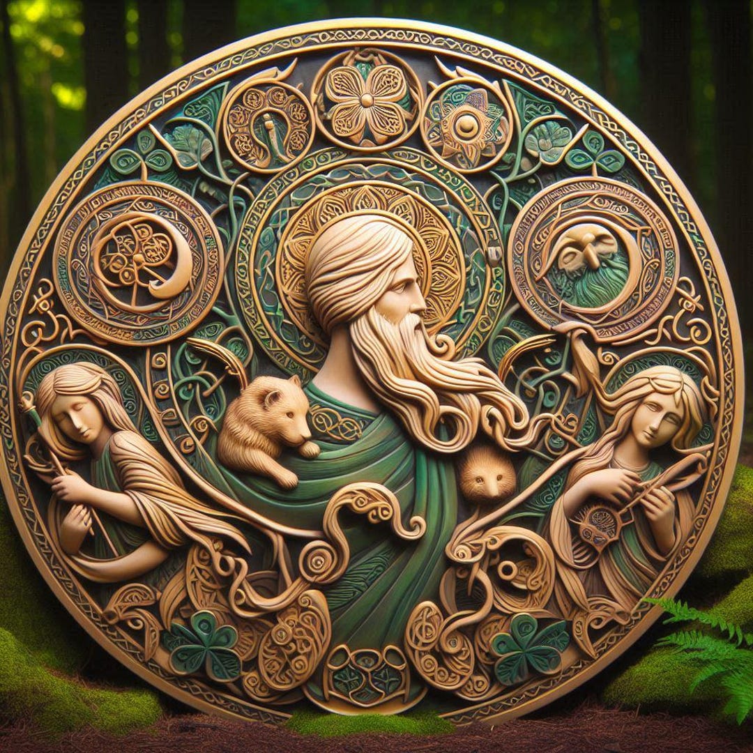 Irish Celtic God Aengus (aonghus) - God of Love, Youth, and Beauty ...