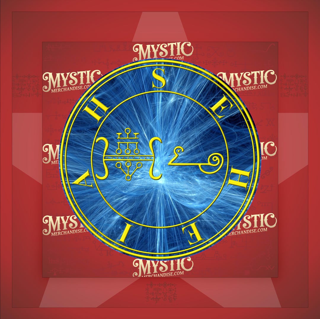 28. Seheiah Angel Sigil - Saeehiah - Vinyl Sticker DECAL - Full Color ...