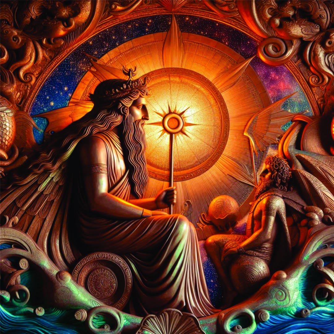 The Canaanite God Shahar 002 - God of Dawn or the Morning Star, Twin of ...