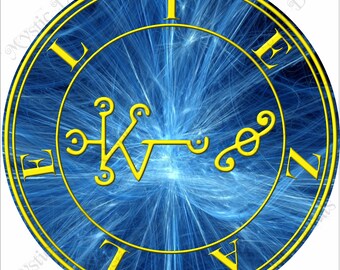 31. Lecabel Angel Sigil Vinyl Sticker DECAL Full Color - Etsy