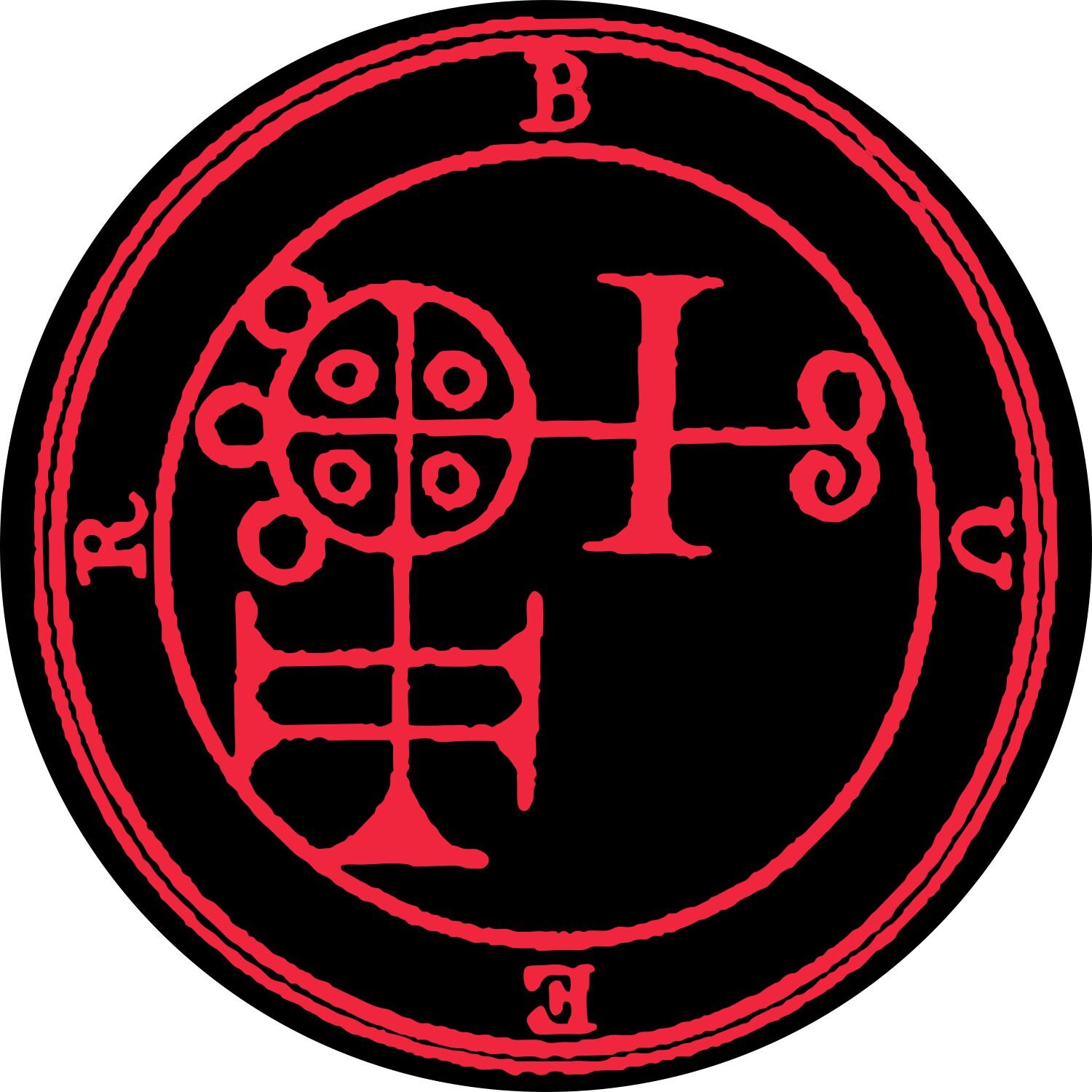 Seal of Buer Vinyl Sticker Decal Full Color Goetia - Etsy