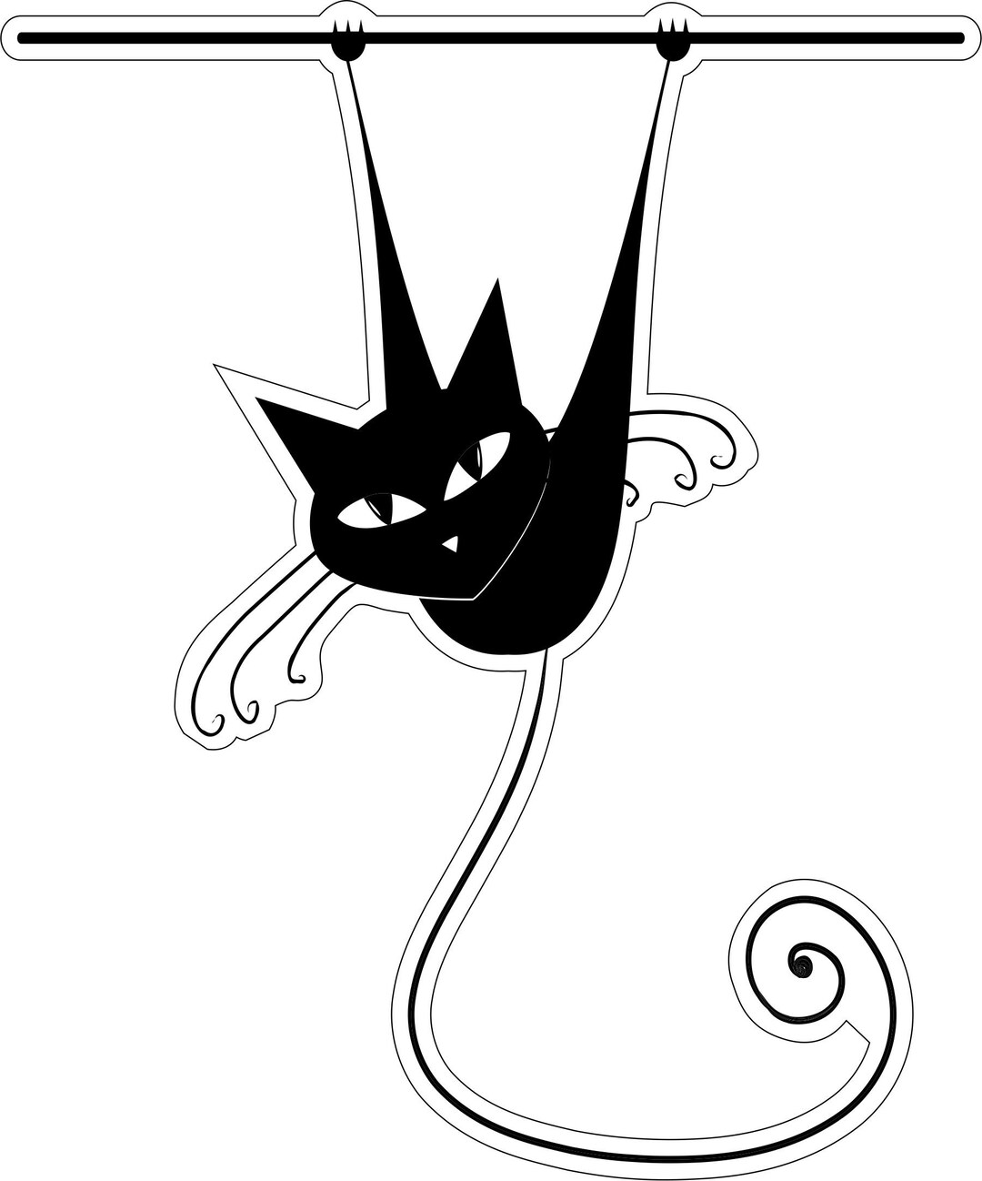 Cat 008 Autocollant vinyle Décalque Full Color Cad Cut - Etsy France