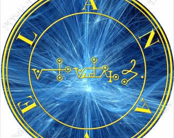 31. Lecabel Angel Sigil Vinyl Sticker DECAL Full Color - Etsy