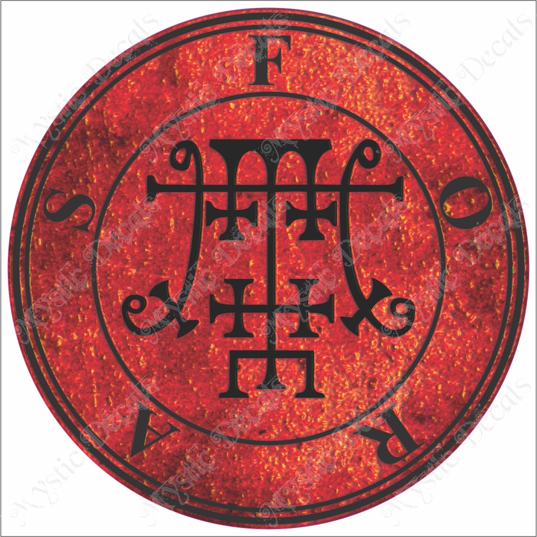 31. Seal of Foras Round Decal - Vinyl Sticker Decal - Full Color ...