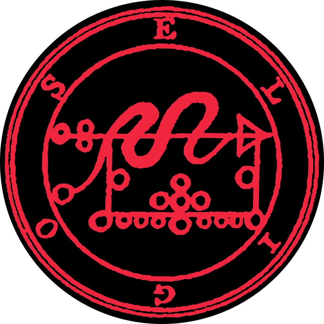 Seal of Eligos Vinyl Sticker Decal Full Color Goetia Occult Magick ...
