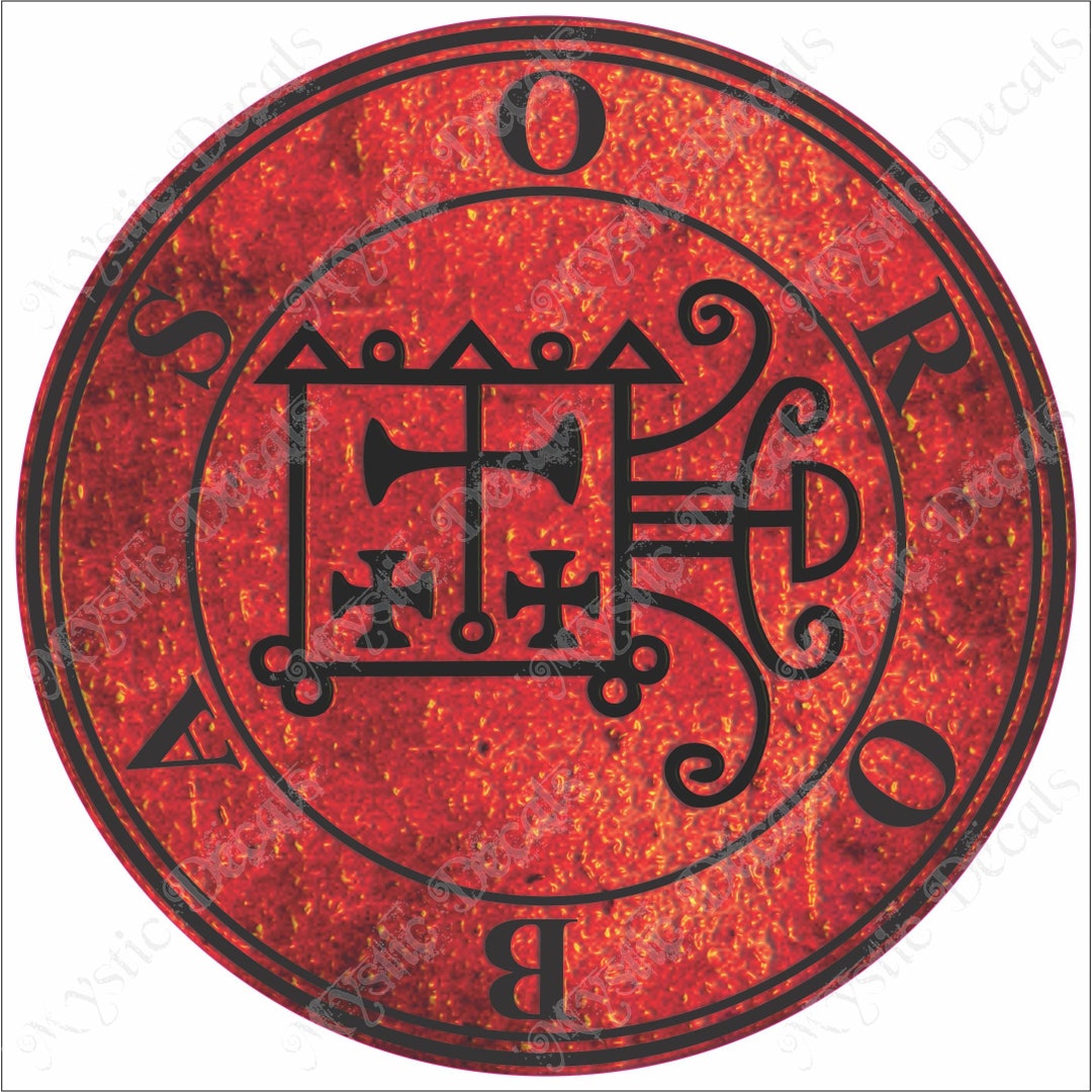 55. Seal of Orobas Round Decal Vinyl Sticker Decal Full - Etsy