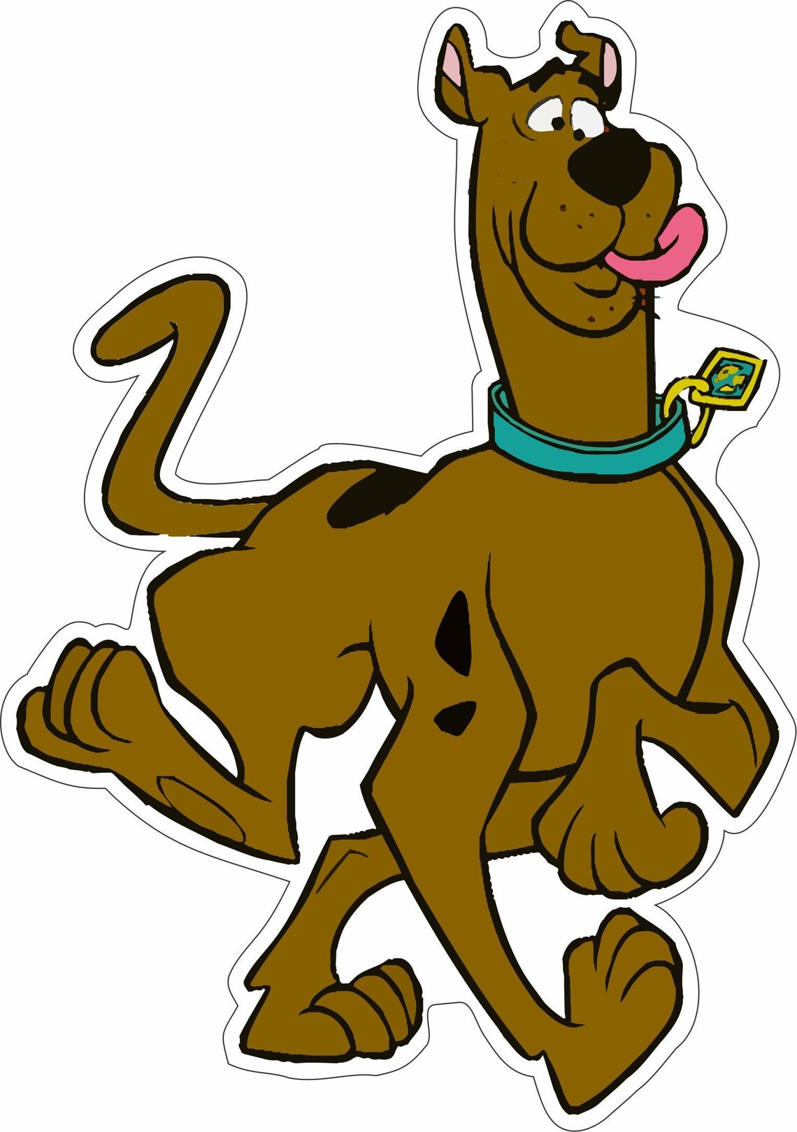 Scooby Doo 003 Vinyl Sticker Decal Full Color Cad Cut | Etsy