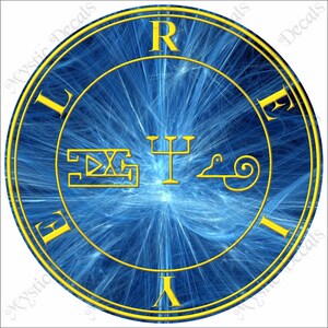 29. Reiyel Angel Sigil - Reiaiel - Vinyl Sticker DECAL - Full Color ...
