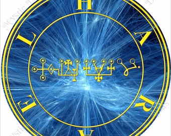 22. First Pentacle of the Sun Seal of Solomon Vinyl Sticker Decal ...