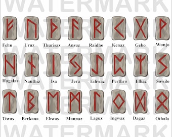 Rune Decal | Etsy