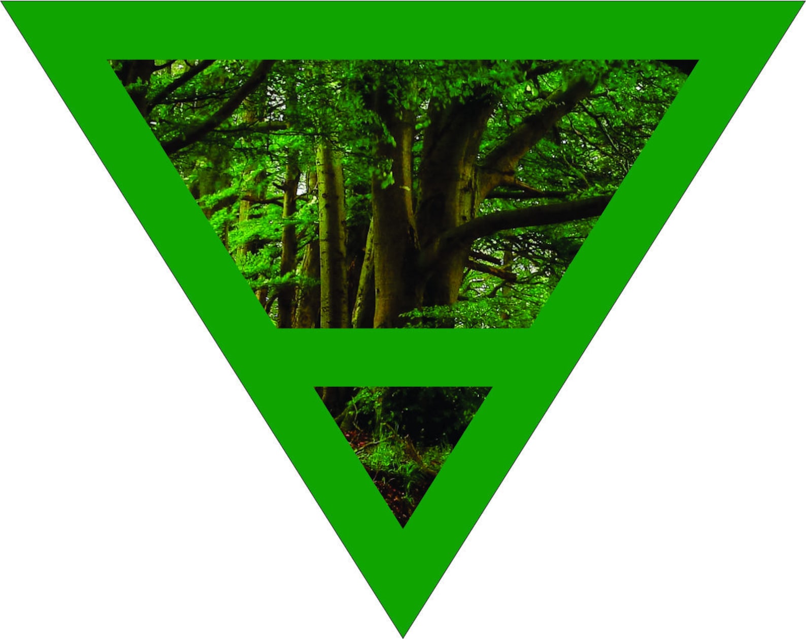 Earth Element Symbol Vinyl Sticker Decal Cad Cut Seal - Etsy