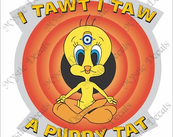 Tweety Bird Decal | Etsy