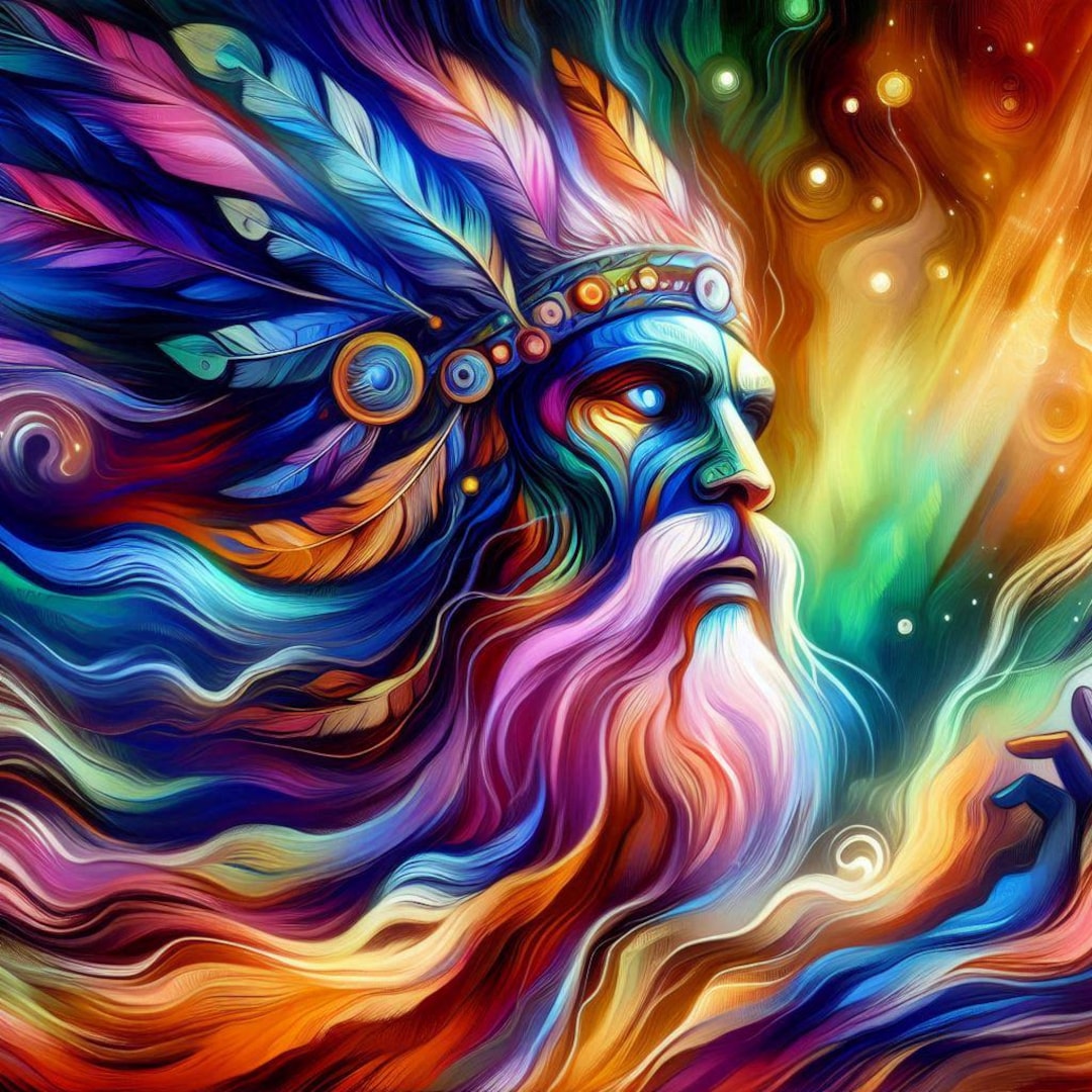 Gitche Manitou - Vinyl Sticker Decal - Witch Goddess Love God Occult ...