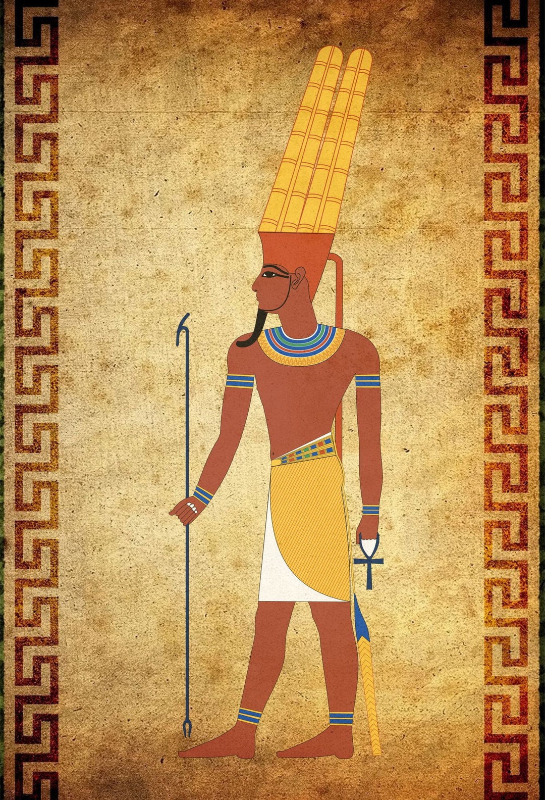 Amon Amun Amun Ra amon Ra Vinyl Sticker Decal Full Color - Etsy