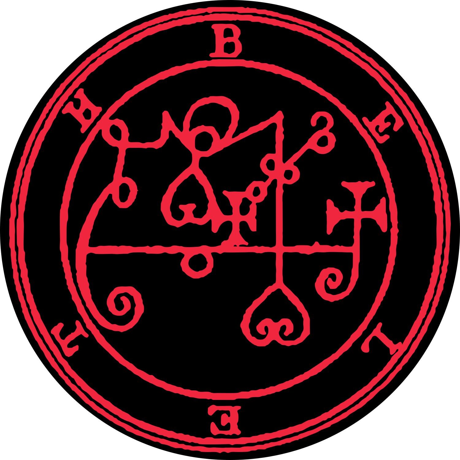 Seal of Beleth Vinyl Sticker Decal Full Color Goetia - Etsy