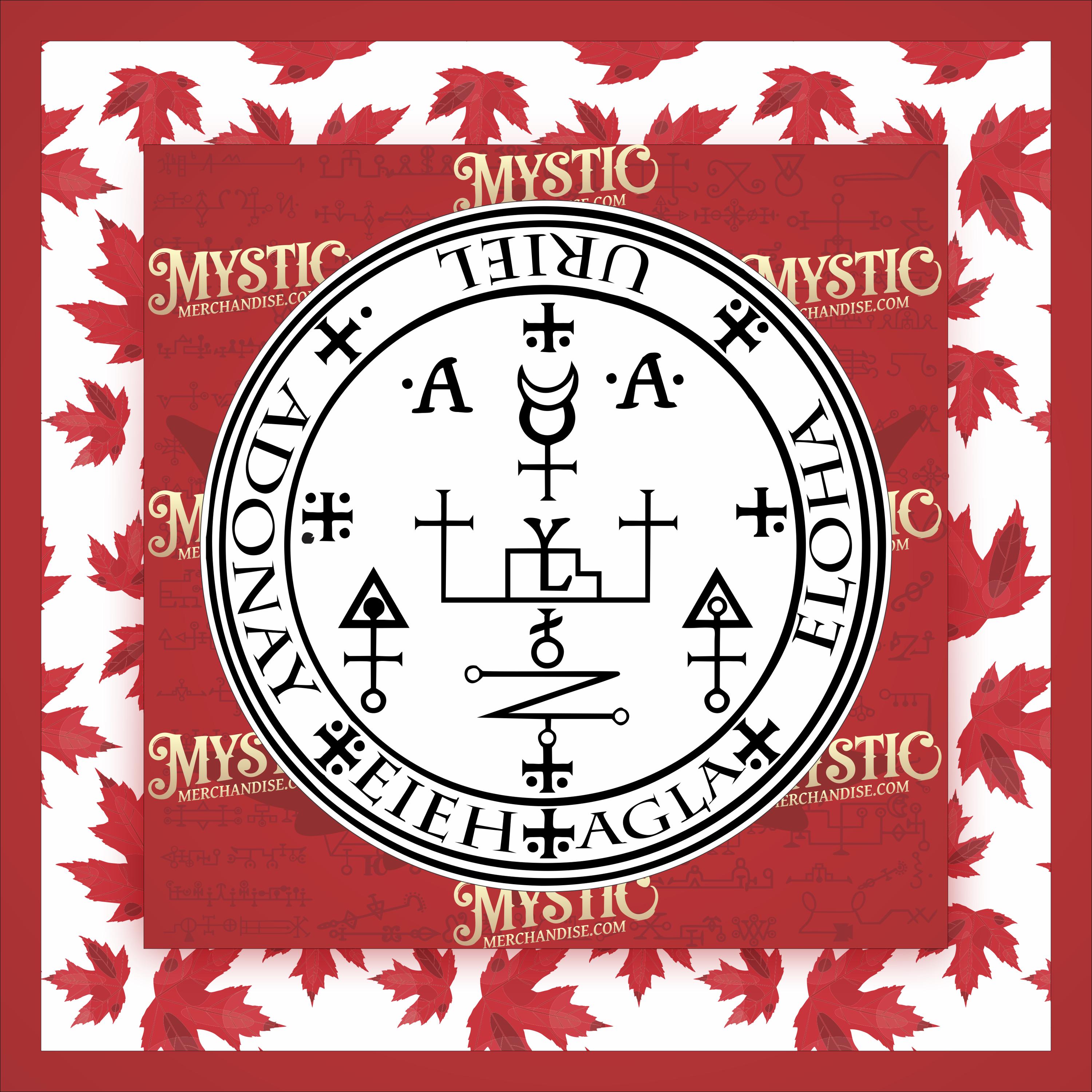 Uriel Arch Angel Sigil Vinyl Sticker Decal Cad Cut