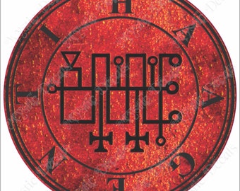 SEAL OF HAAGENTI Goetia Coin Haagenti Coin Pendant - Etsy