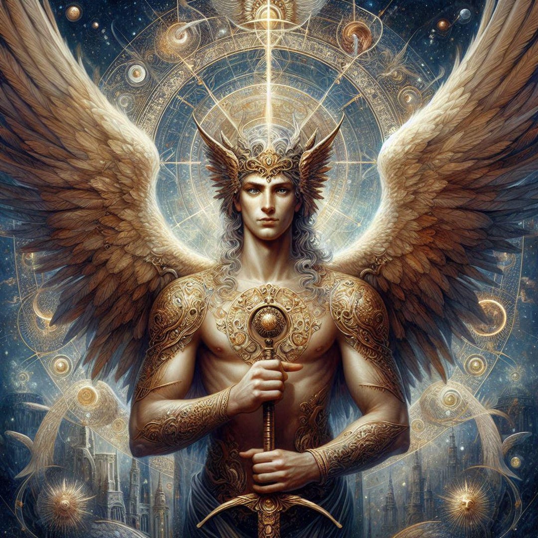 Archangel Uriel. Uriel is the Angel Who Represents the Sephirah Netzach ...