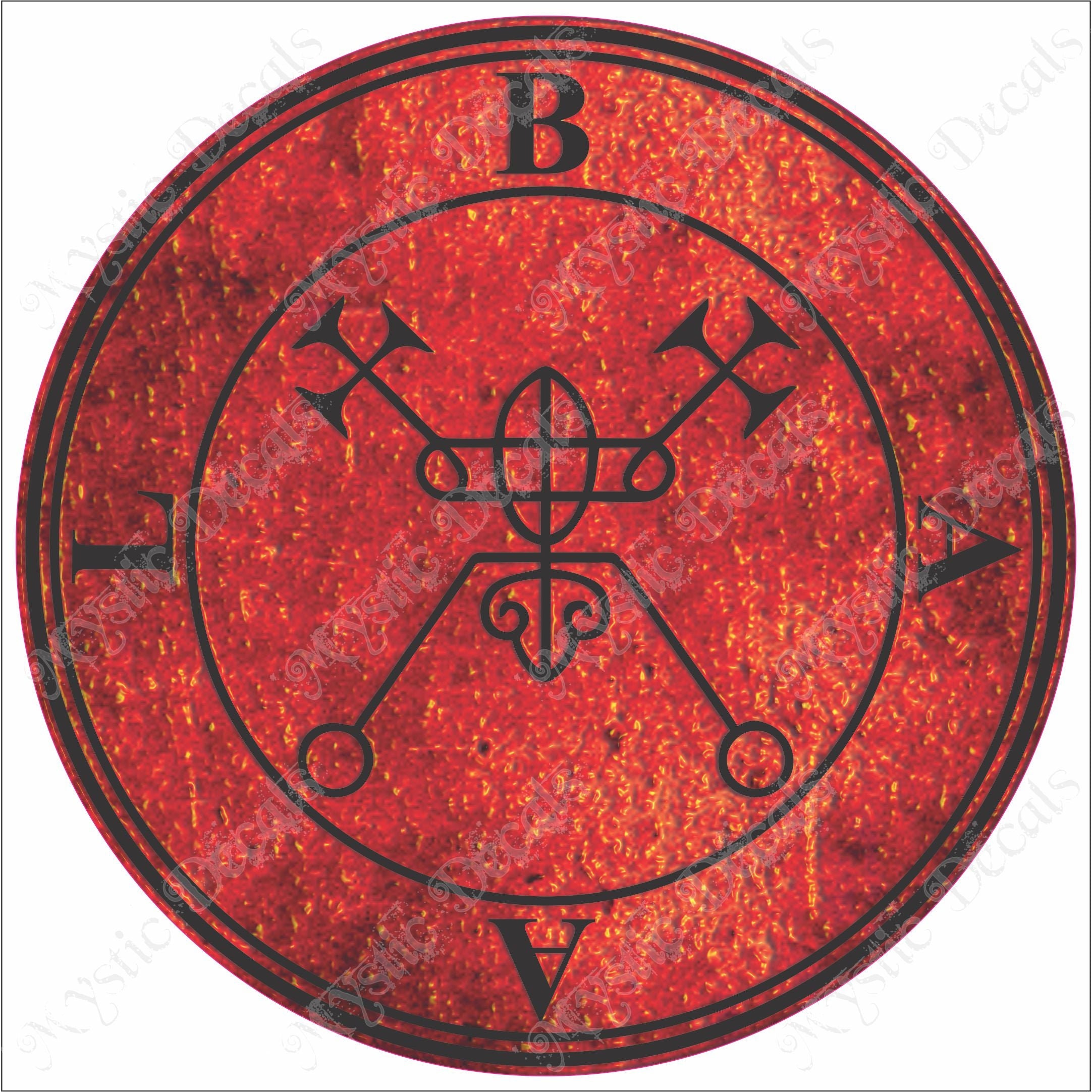 1. Seal of Baal Vinyl Sticker Decal Full Color Goetia - Etsy Israel