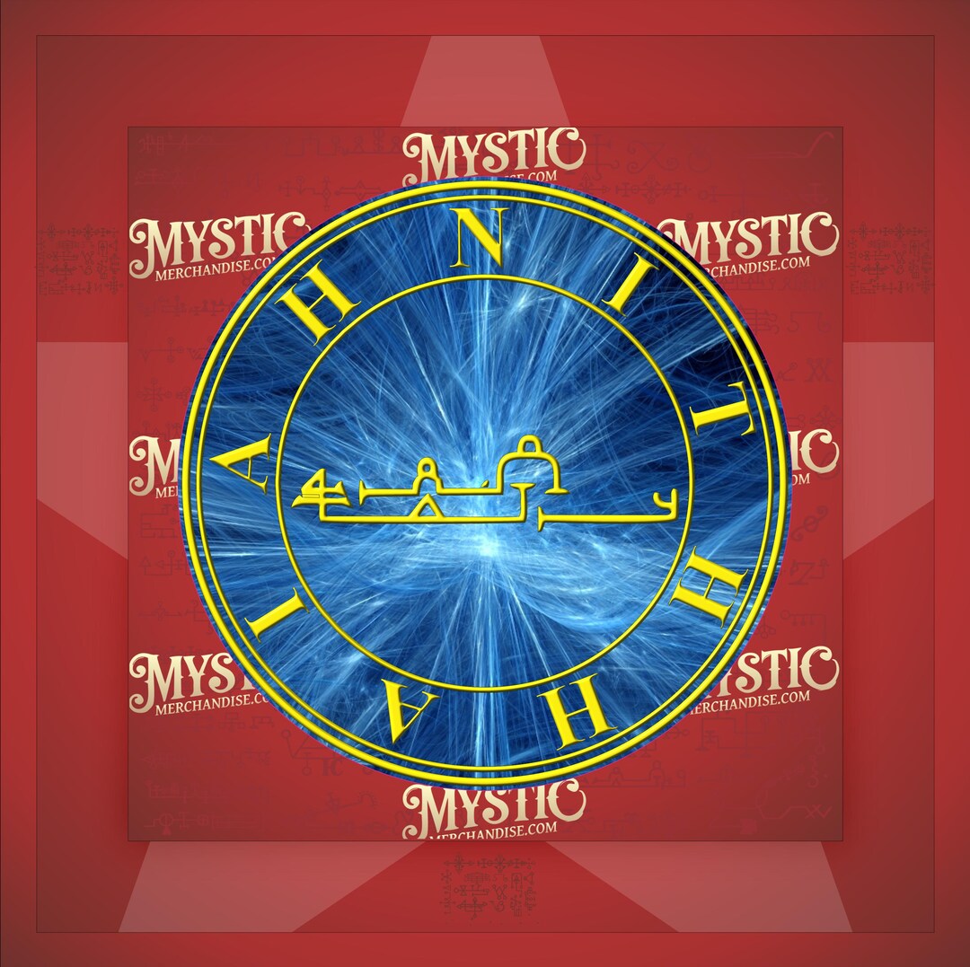 25. Nithhaiah Angel Sigil -- Vinyl Sticker DECAL - Full Color - God ...